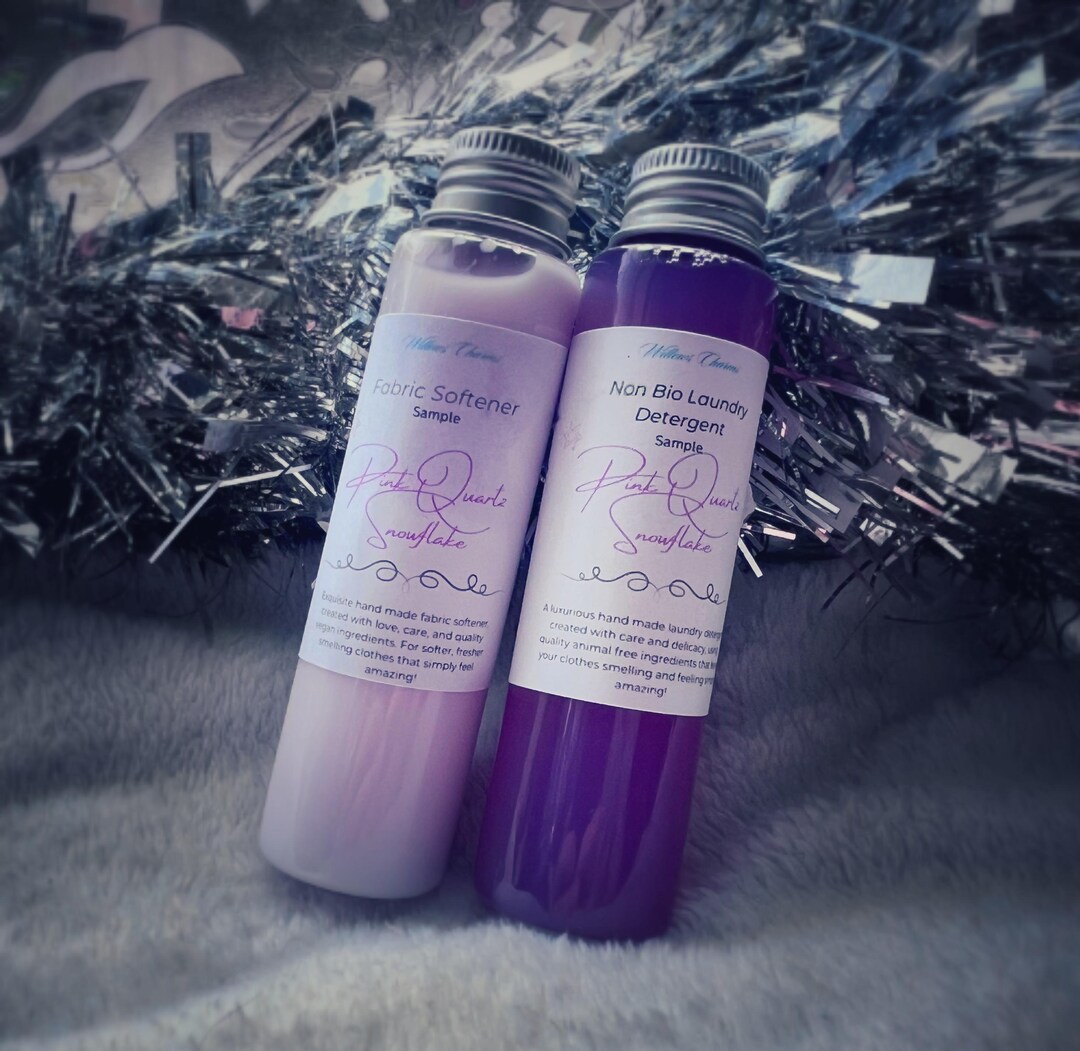 Pink Quartz Snowflake Laundry Set, Christmas Edition - Super Scented ...