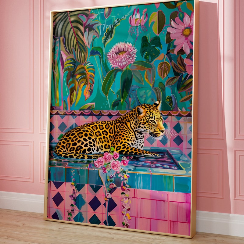 Leopard Bathroom - Etsy