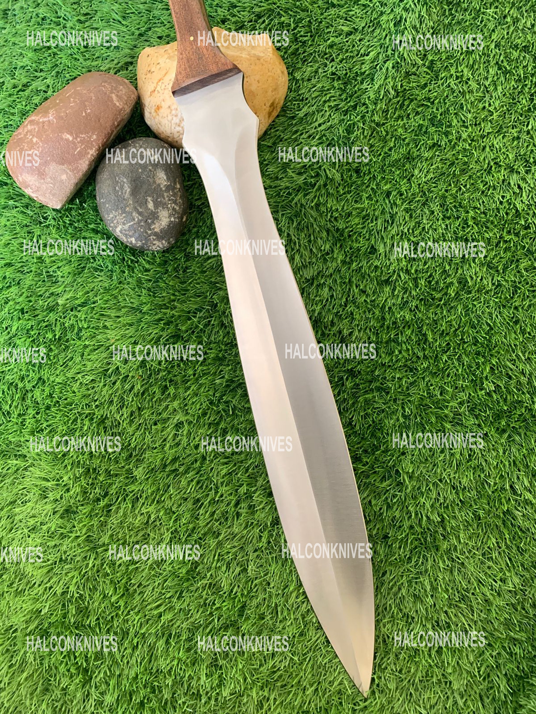 Handmade Naginata 34 Inches High Carbon Steel Naginata Custom Spear ...