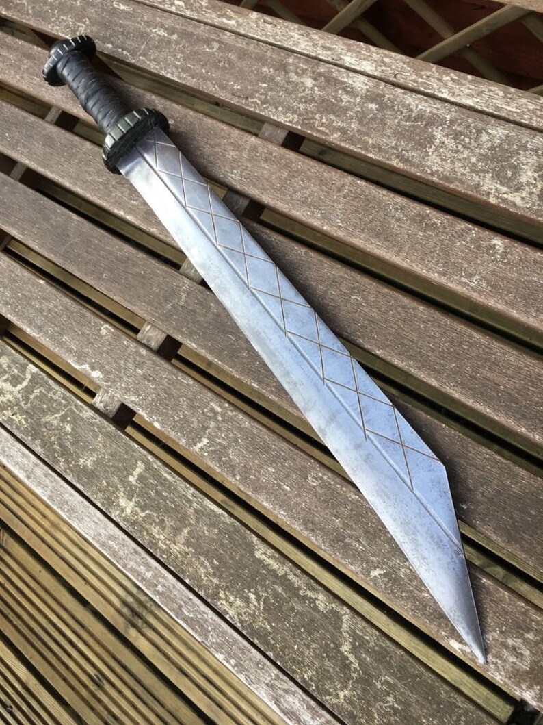 Full Tang Machete Sword With Leather With Gift for Groomsmen, USA ...