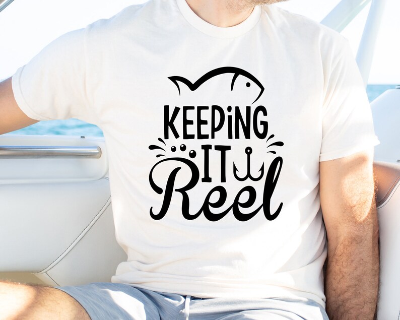 Keeping It Reel SVG PNG PDF, Fishing Svg, Angler Svg, Reel Svg ...