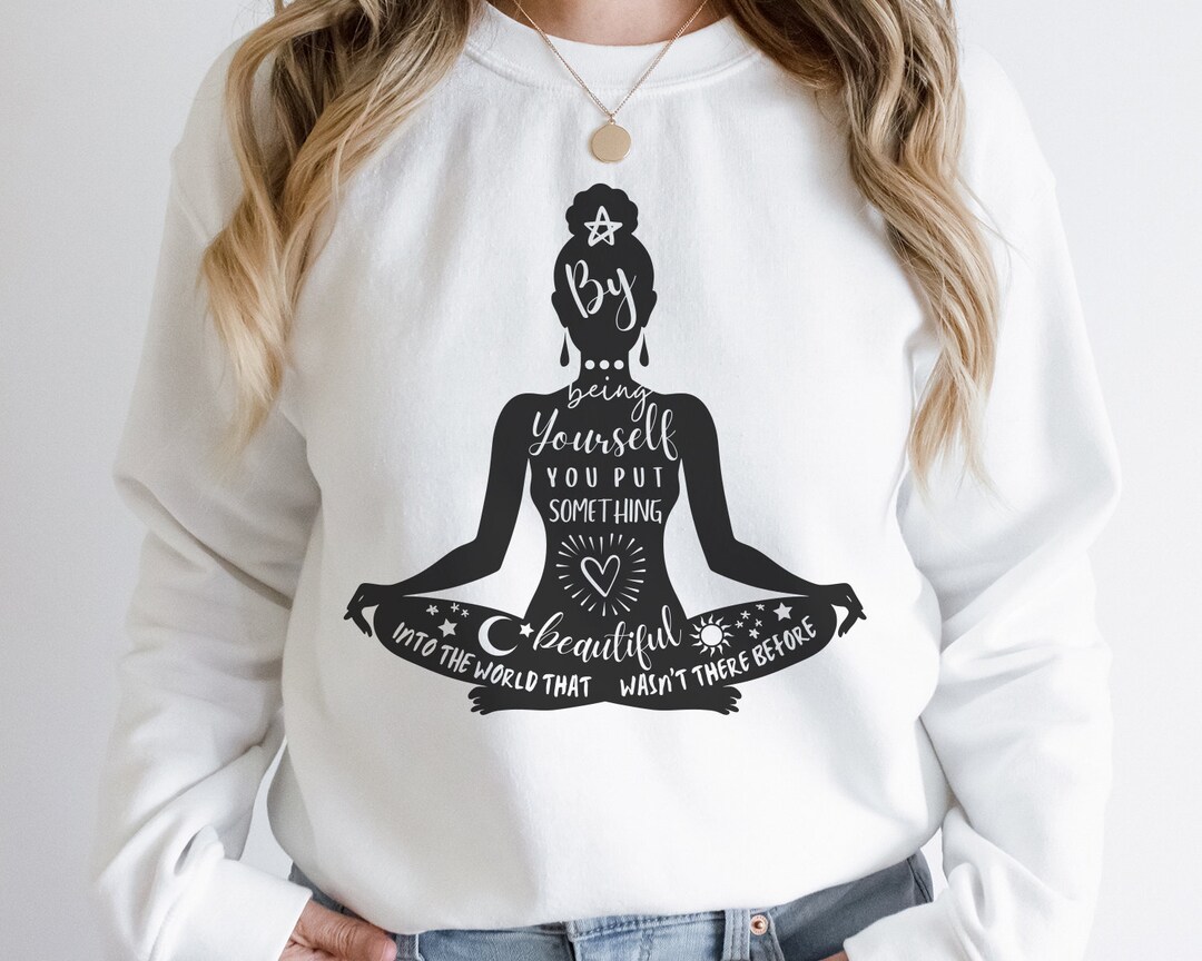 Yoga Pose Shilouette SVG PNG PDF, Meditation Svg, Namaste Svg ...