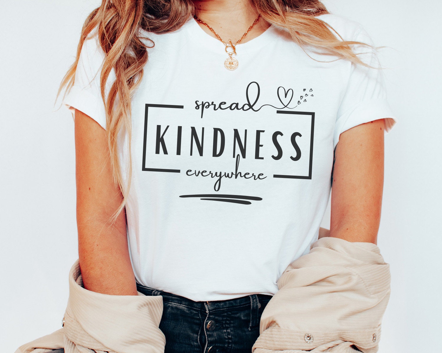 Spread Kindness Everywhere SVG PNG PDF Inspirational Svg - Etsy