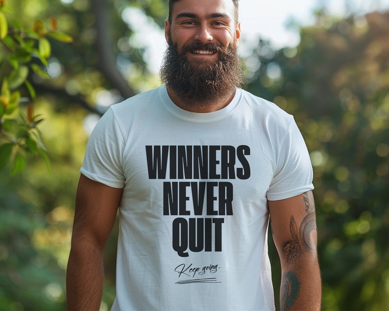 Winners Never Quit Keep Going SVG PNG PDF, Work Motivation, Competitive ...