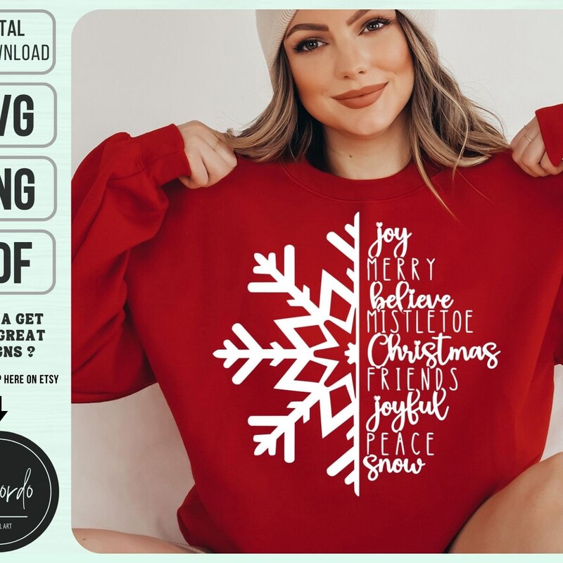 Snowflake Svg - Etsy