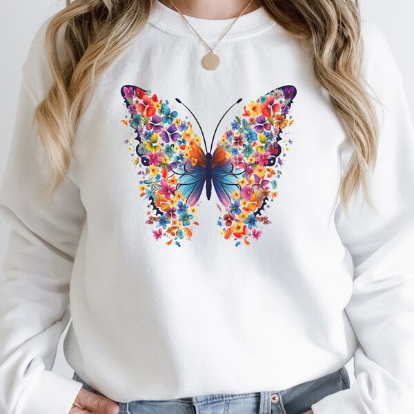 Butterfly Flourish - Etsy