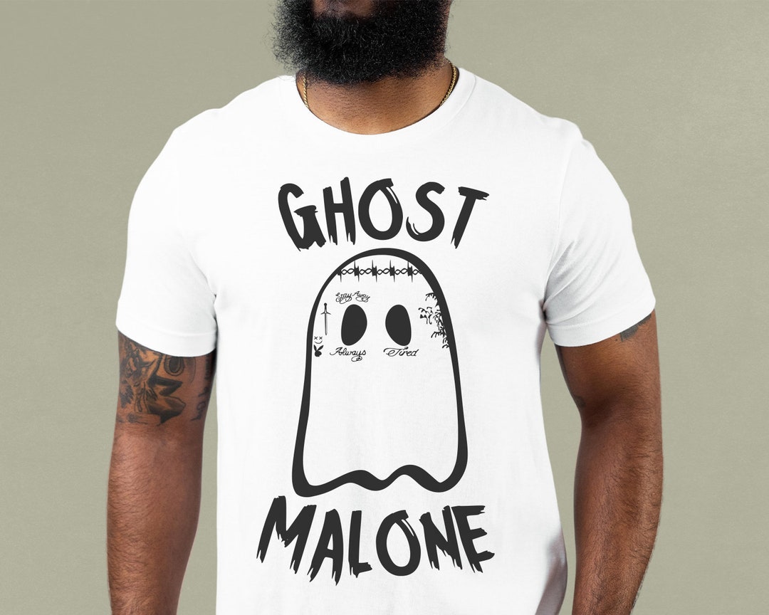 Ghost Malone Funny SVG PNG PDF, Funny Halloween Svg, Halloween T-shirt ...