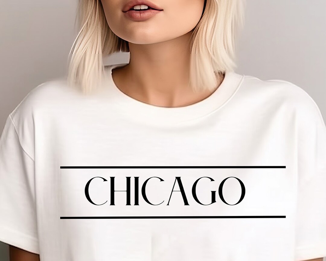 Chicago SVG PNG PDF, City Svg, Travel Svg - Etsy