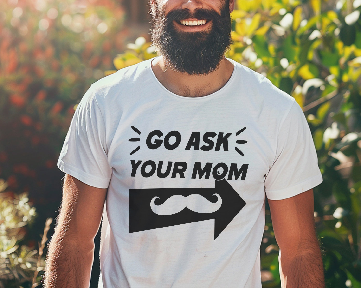 Go Ask Your Mom Dad SVG PNG PDF, Dad Svg, Father Day Svg, Fathers Day ...
