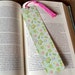 Choose Happy Yellow Bookmark With Blue Tassel, Book Accessories, Book ...