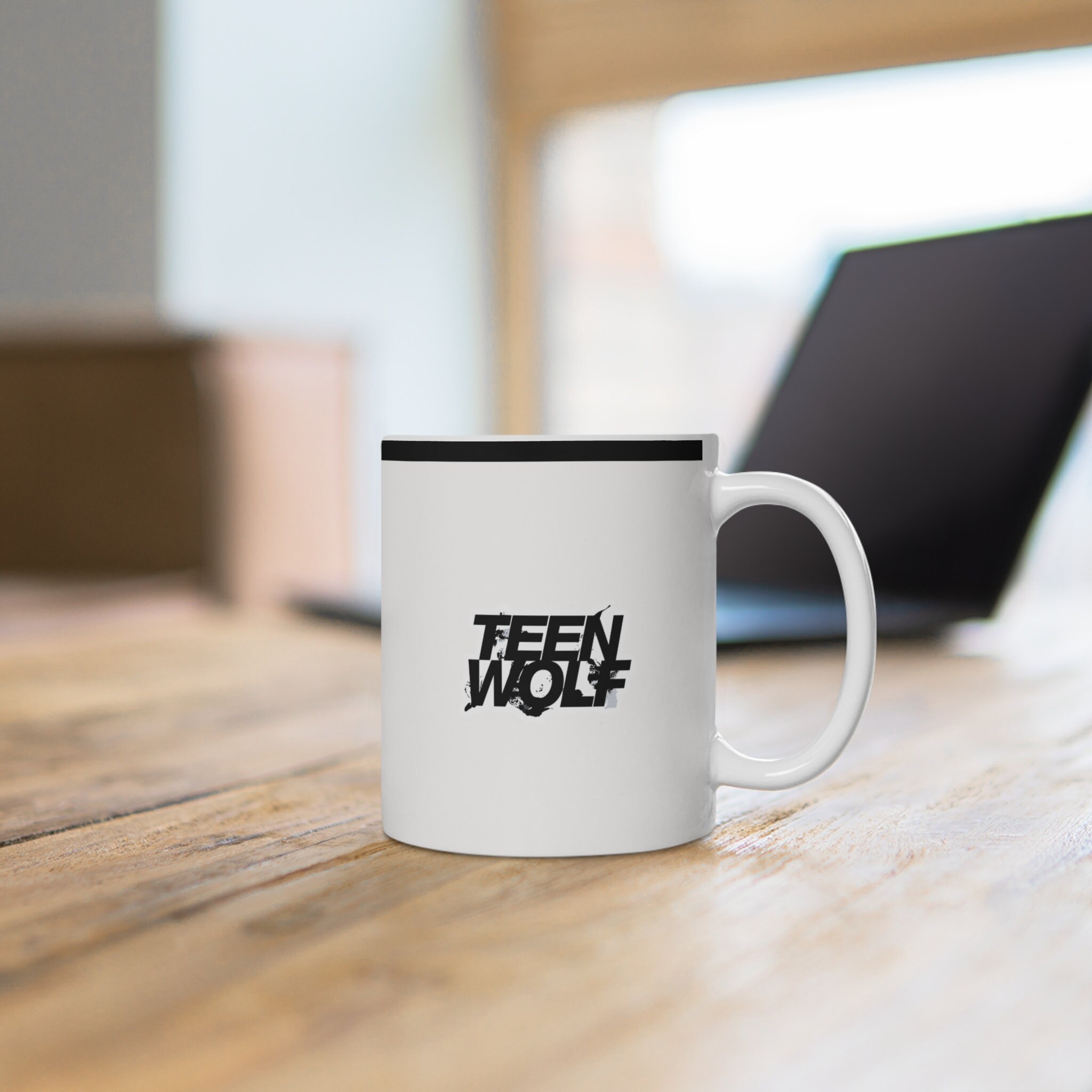 Exclusive Black Mug for Teen Wolf Fans Stylish and Surreal - Etsy