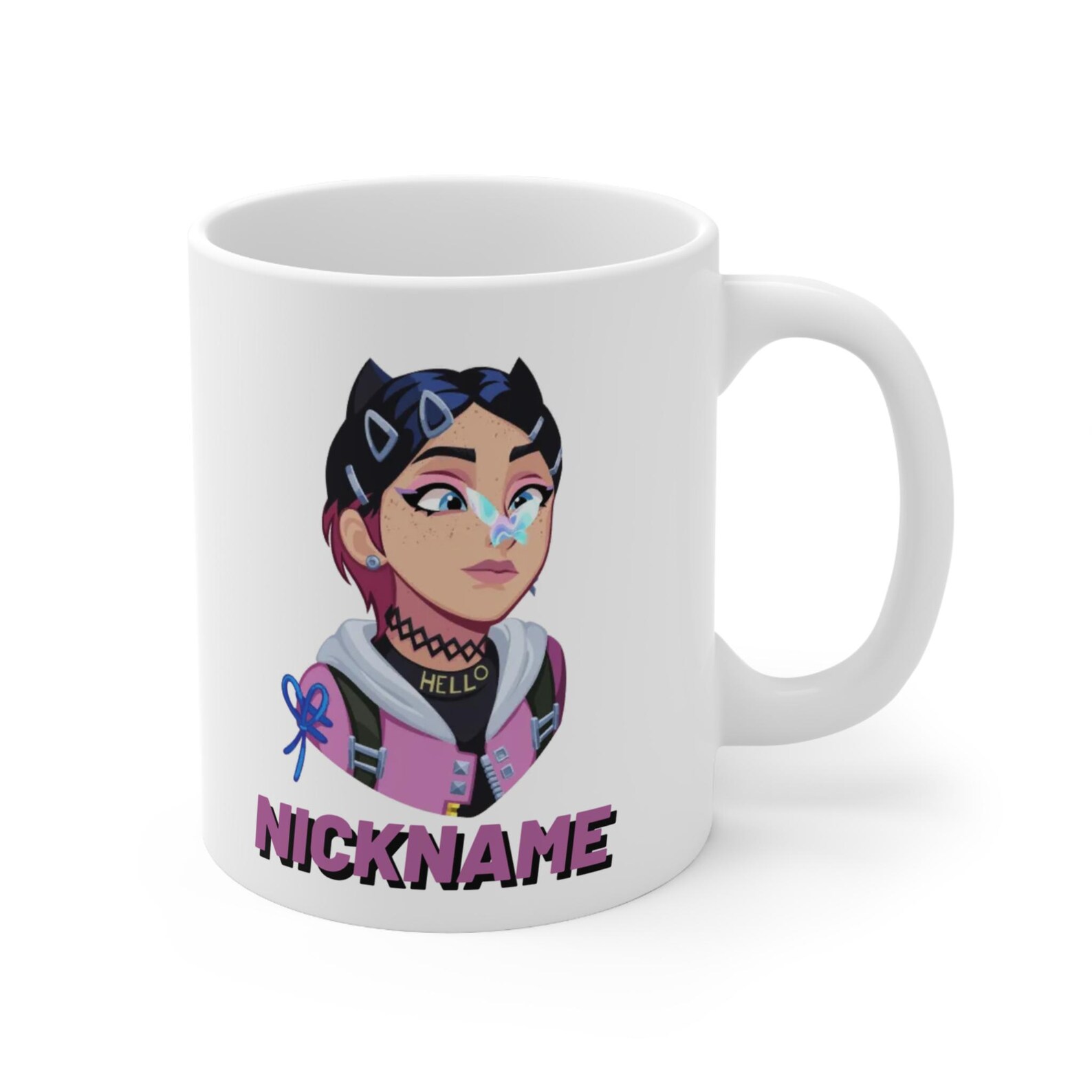 Personalized Valorant Clove Mug: Gamer Gift - Etsy