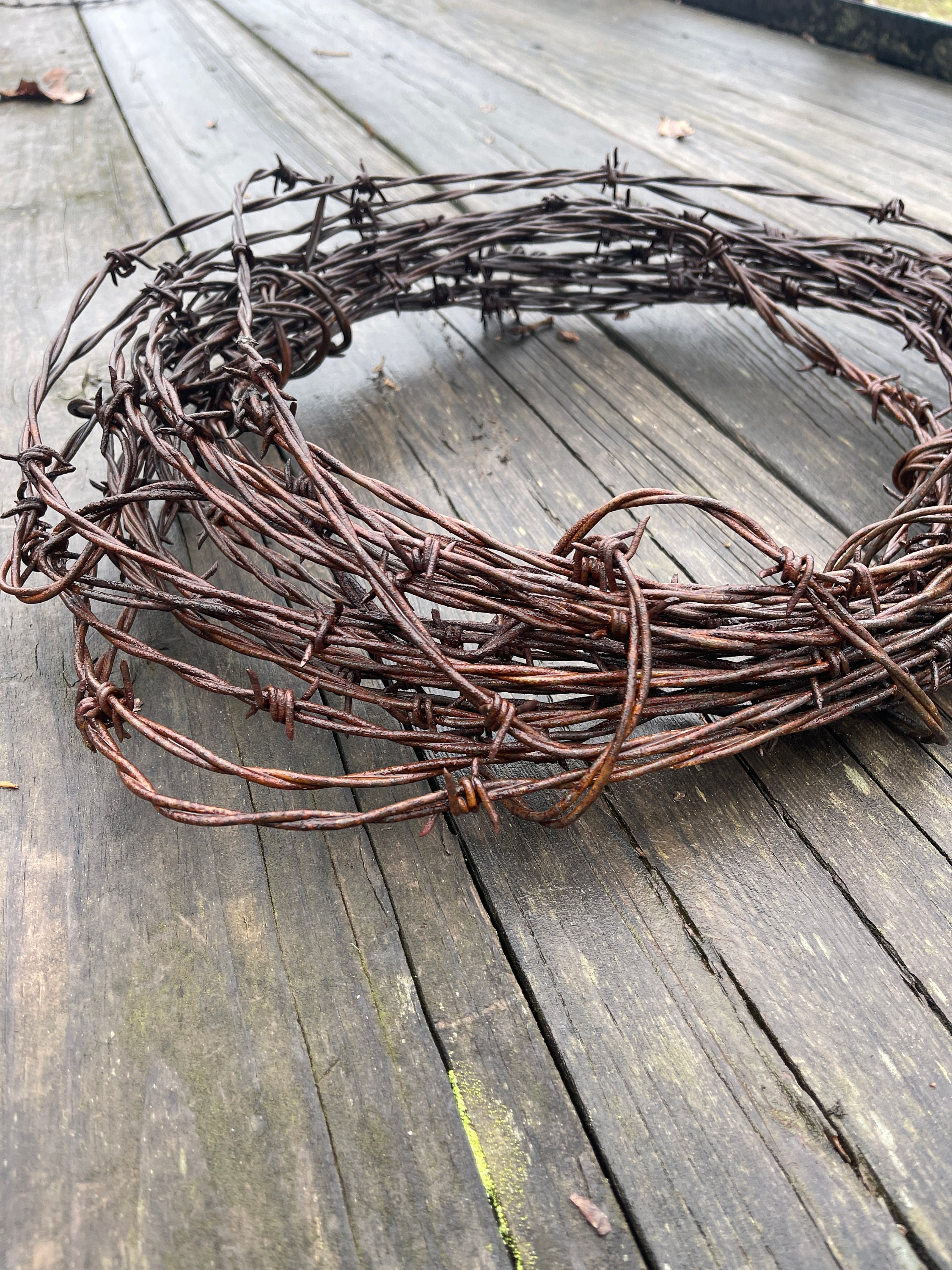 Authentic Rustic Ross Barbed Wire - Etsy