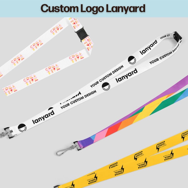 Lanyard Personalized Logo - Etsy