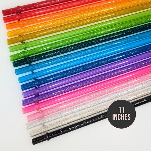 Colored Plastic Drinking Straws - Etsy