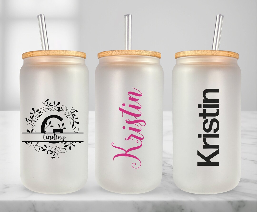 Personalized Ice Coffee Cup Custom Name Gift Best Friend Gift Custom ...