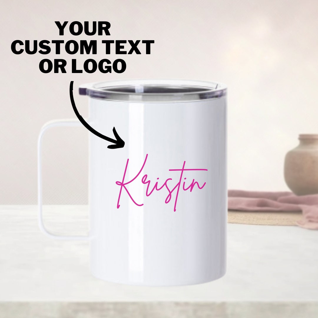 Personalized Insulated Mug Custom Travel Mug Coffee Lover Gift Campfire ...