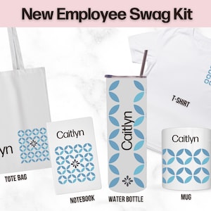 Personalized New Employee Merch Welcome Swag Kit Branded Gift Team Gift ...