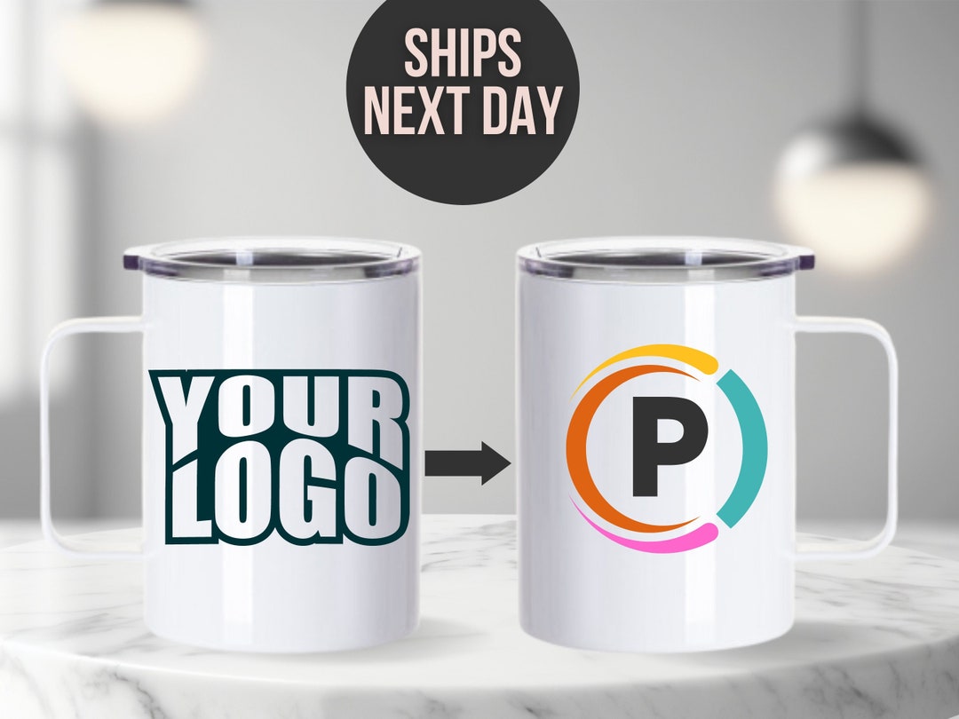 Custom Logo Mug Business Swag Personalized Mug Corporate Gift Company ...