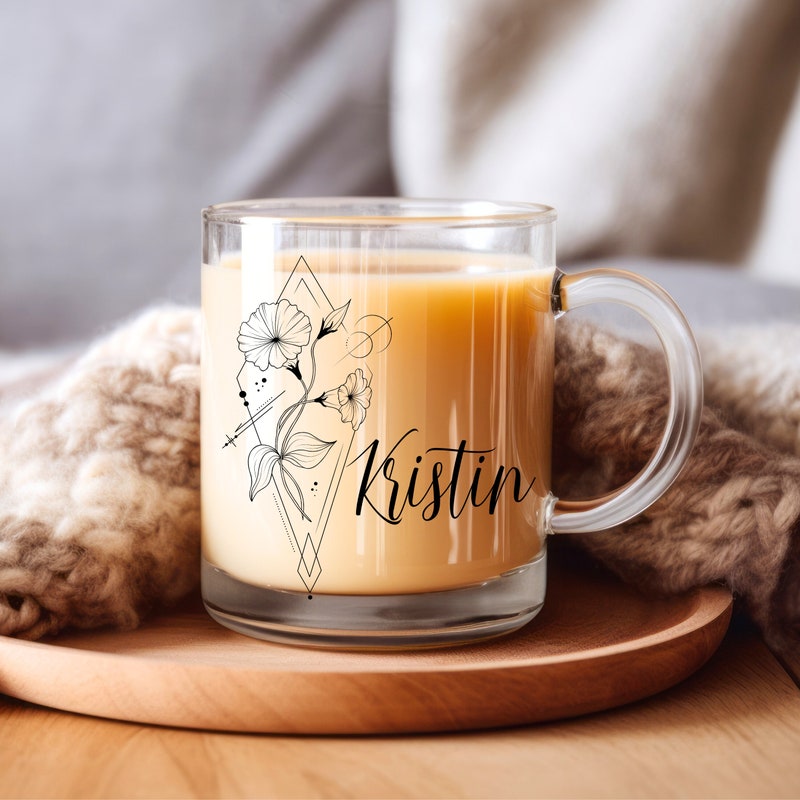 Daisy Birth Flower Mug - Etsy