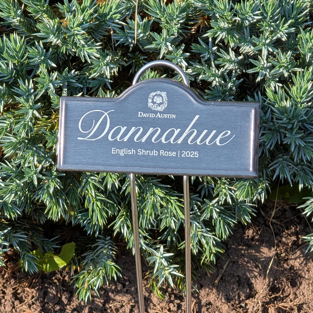 Custom Garden Marker Plant Stake Rose Marker Plant Label Garden Tag ...