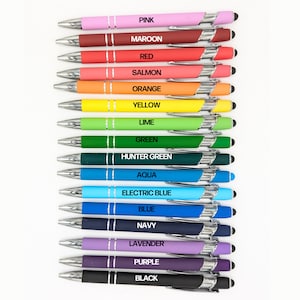 Personalized Pen Stylus Engraved Pen Custom Pens Bulk Corporate Gift ...