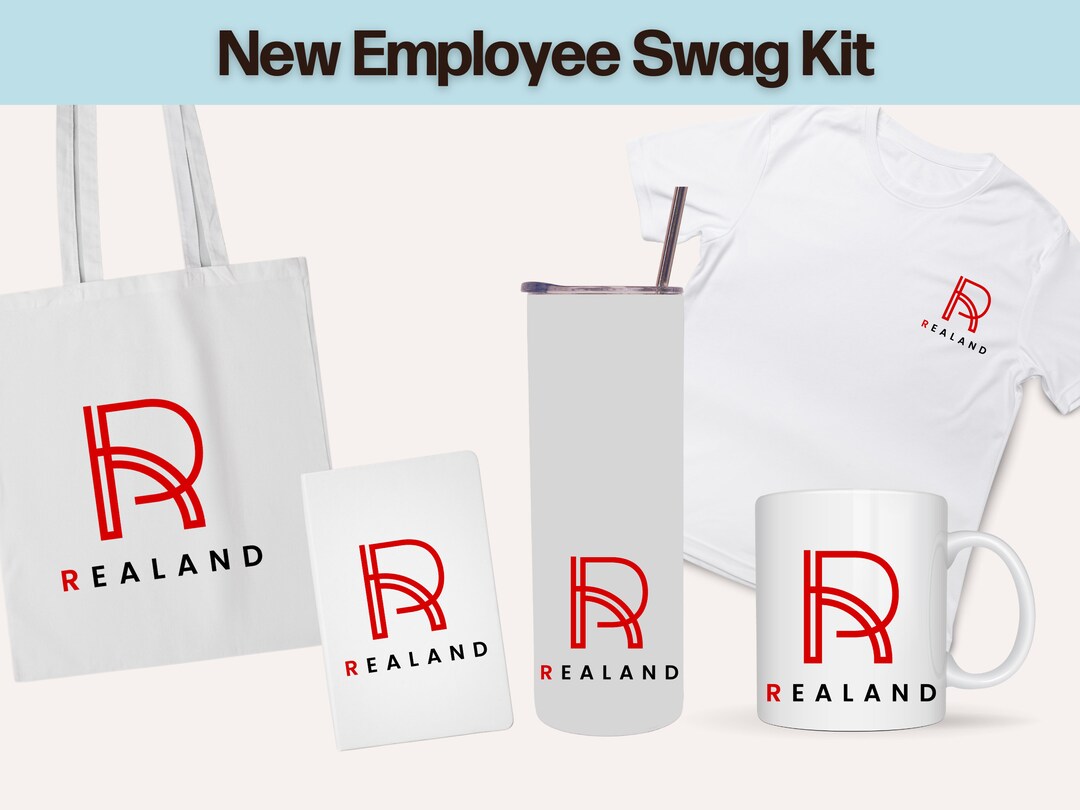 Personalized New Employee Merch Welcome Swag Kit Branded Gift - Etsy