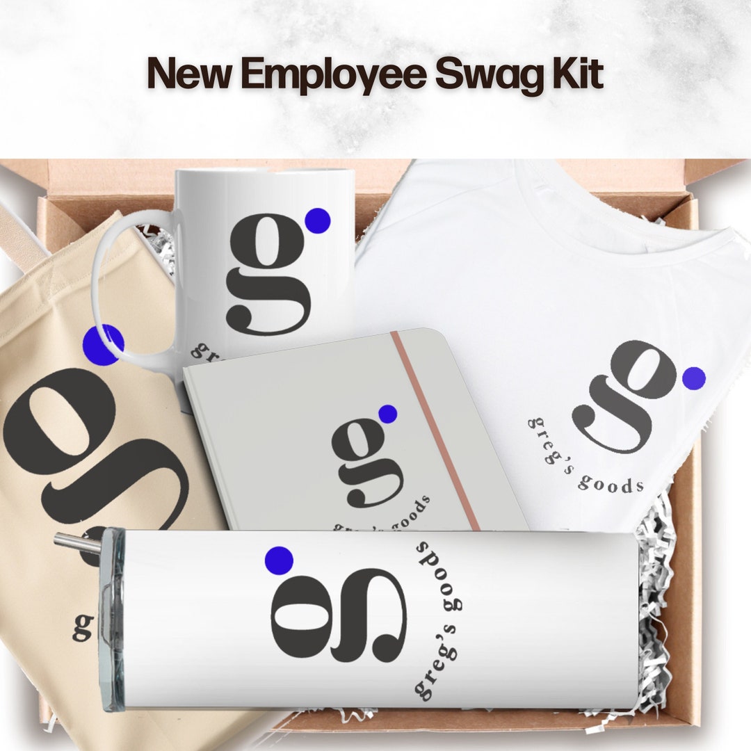 Personalized New Employee Merch Welcome Swag Kit Branded Gift Team Gift ...