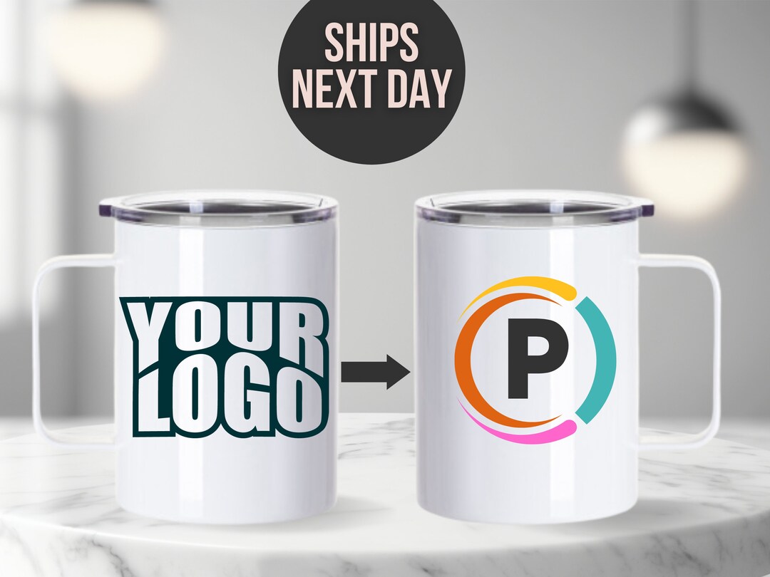 Custom Logo Mug Business Swag Personalized Mug Corporate Gift - Etsy