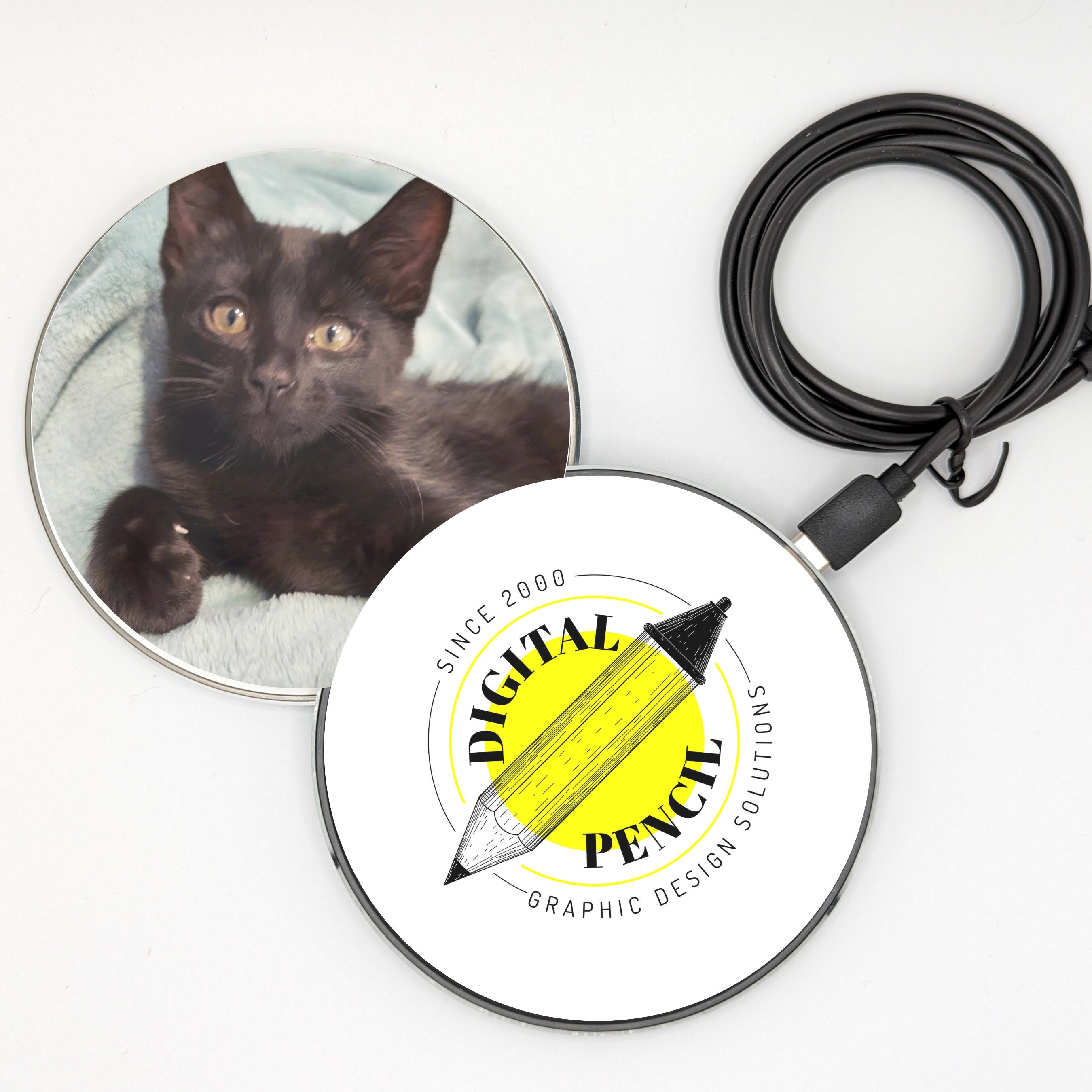 Custom Wireless Charger Personalized Wireless Charger Rapid Charger Pad ...