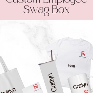 Personalized New Employee Merch Welcome Swag Kit Branded Gift Team Gift ...
