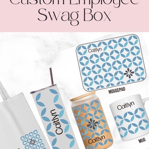 Custom New Employee Welcome Swag Kit Branded Gift Team Gift Employee ...