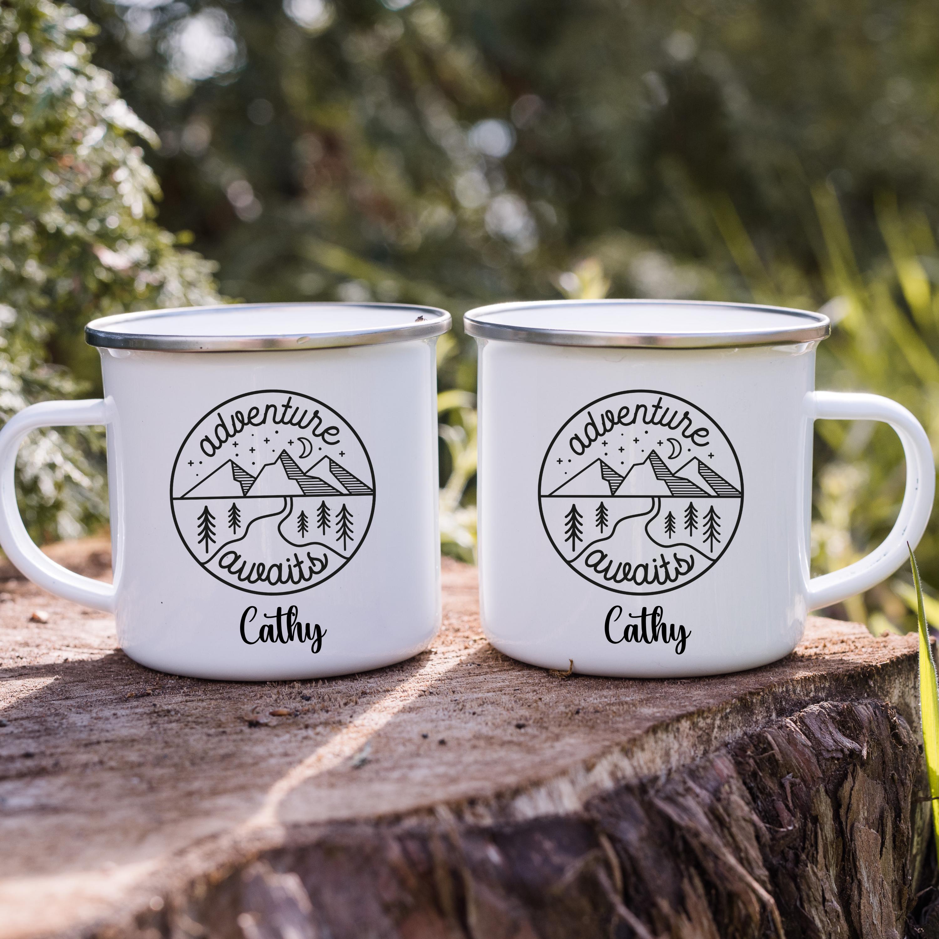 Personalized Camping Mug Custom Coffee Cup Campfire Mug Custom Camp Mug ...