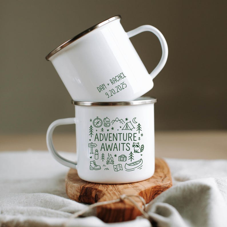 Personalized Camping Mug Custom Coffee Cup Campfire Mug Custom Camp Mug ...
