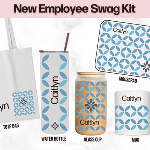 Custom New Employee Welcome Swag Kit Branded Gift Team Gift Employee ...