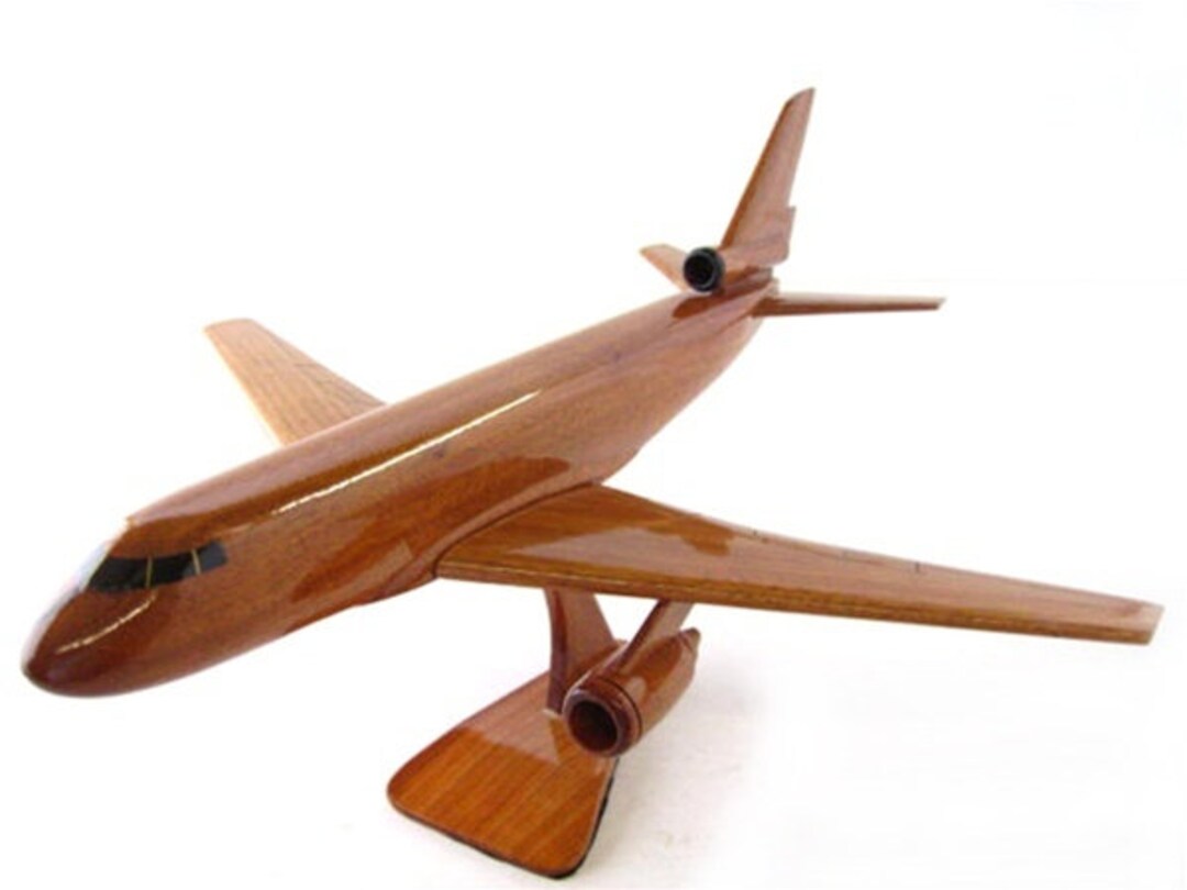 Handmade KC-10 Extender Model Wooden Airplane Mahogany Wood Aircraft ...