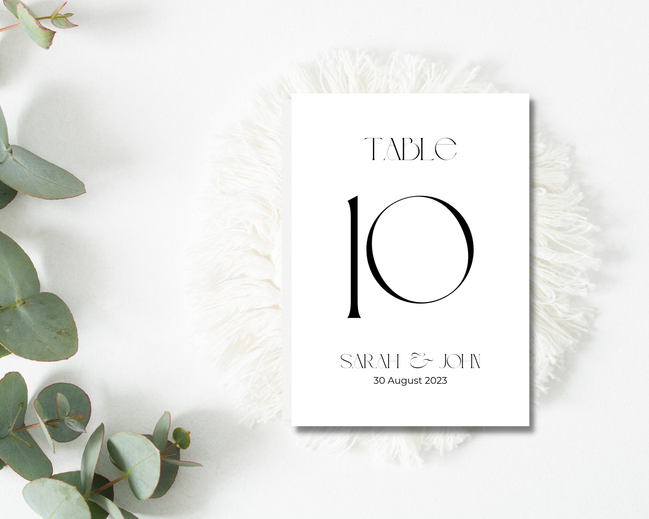 Wedding Table Chart Numbers Printable, Table Chart Template, Table ...