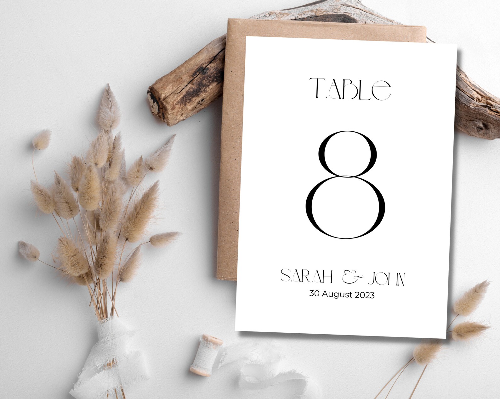 Wedding Table Chart Numbers Printable, Table Chart Template, Table ...