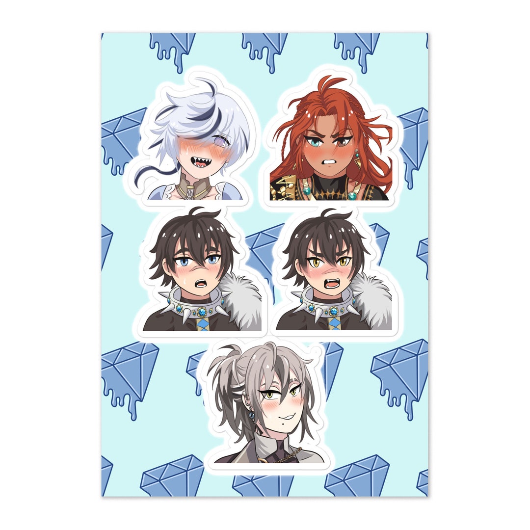 Nu: Carnival Blushy Bois A5 Sticker Sheet 2 - Etsy