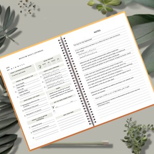 The Muslim Daily Journal - Printable Salah Tracker, Salah Journal, Duaa ...