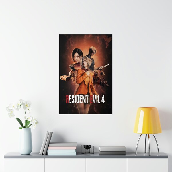 Resident Evil Re4 Poster - Etsy