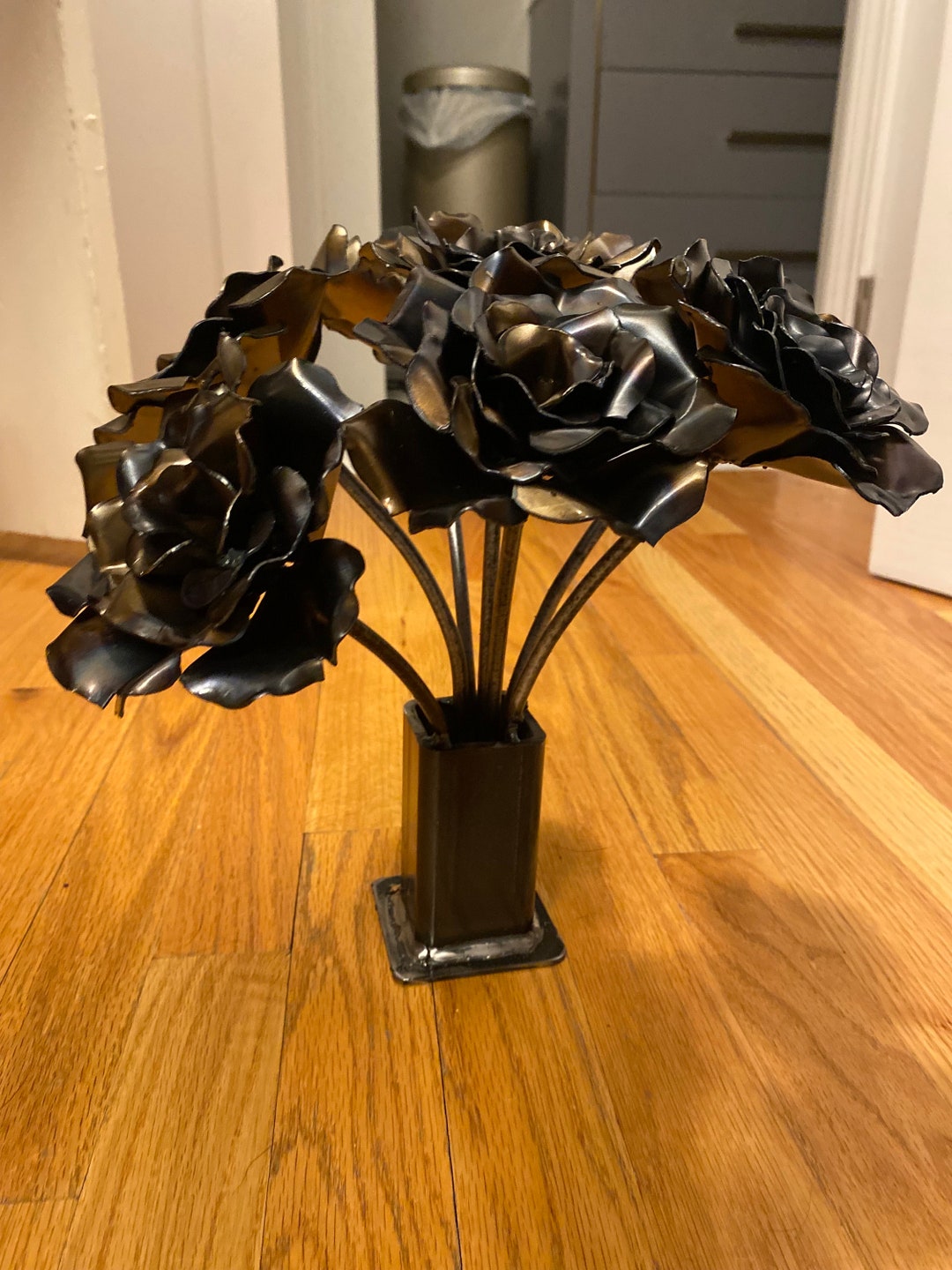 Metal Rose DXF File, for Plasma Cutting - Etsy