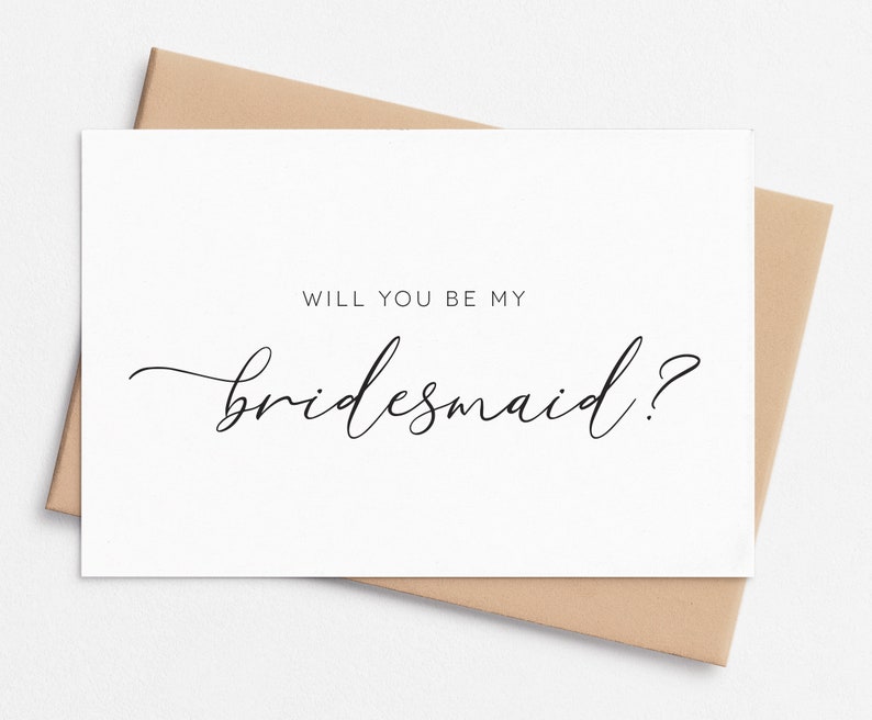 Flower Girl Proposal Card, Will You Be My Flower Girl, Wedding Card ...