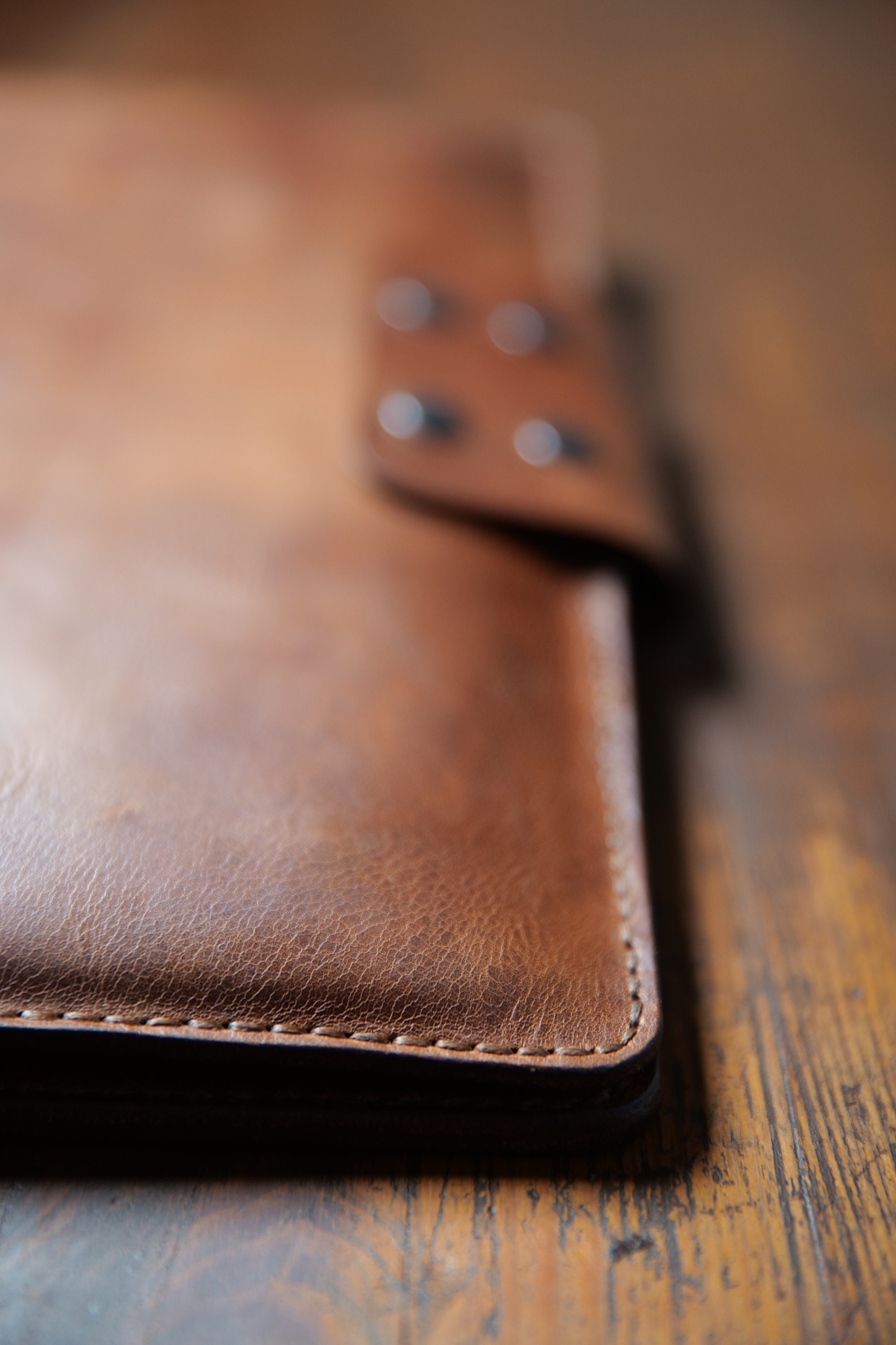 Handmade Leather Laptop Organizer for MacBook Computer Laptop Business ...