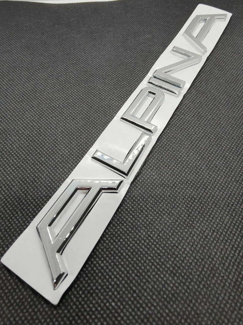 Alpina Logo Metal Chrome Emblem Sticker - Etsy