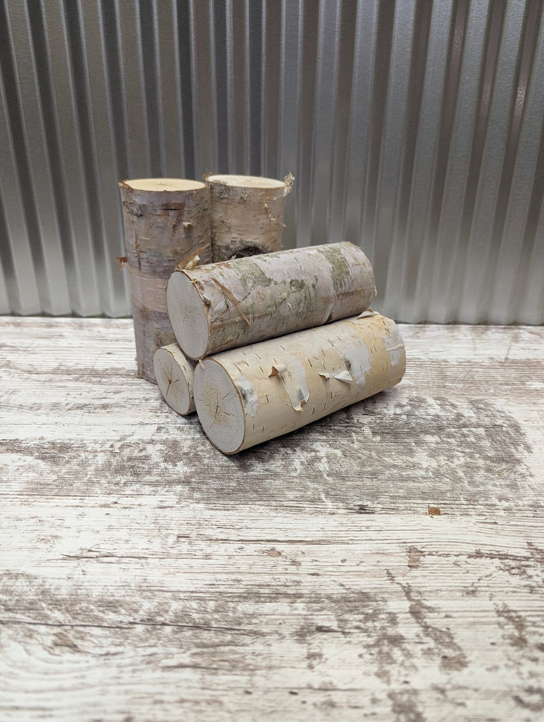 Medium Birch Pillar - Etsy