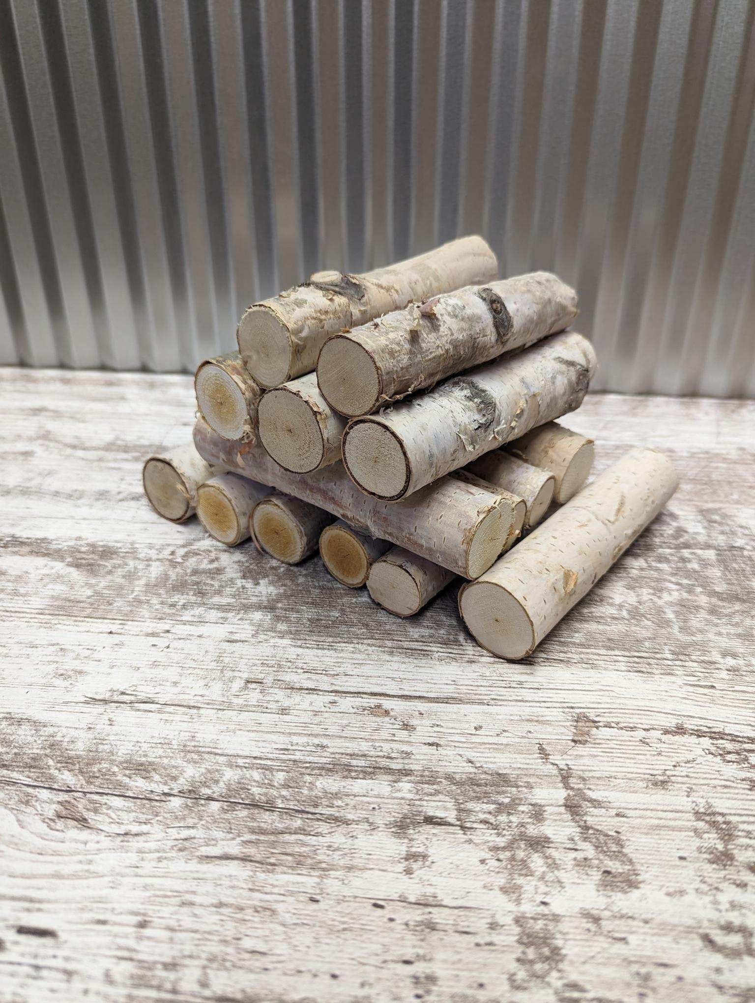 Small Birch Logs - Etsy