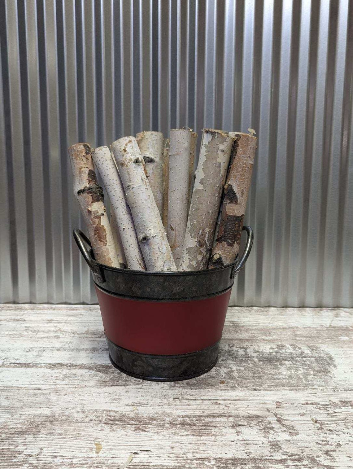 12" Birch Logs - Etsy