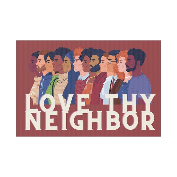 Love Thy Neighbor - Etsy