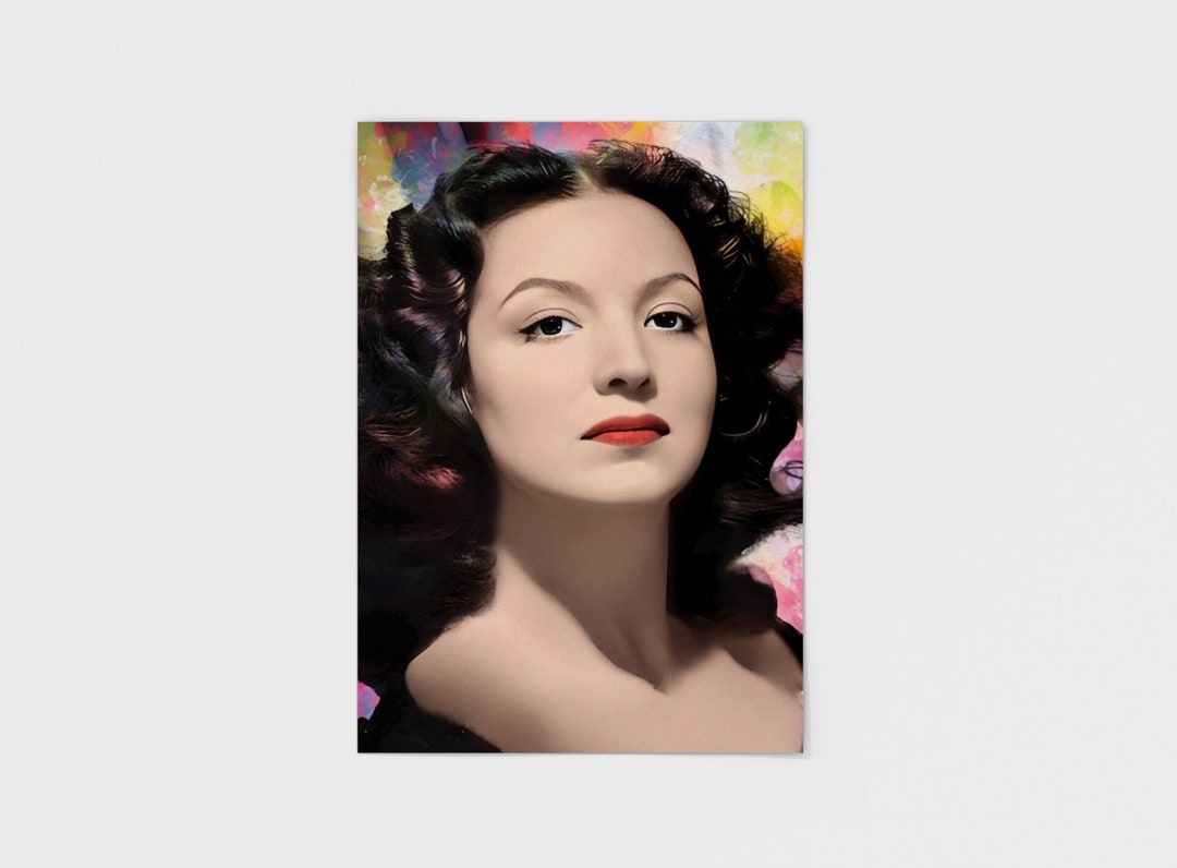 MARIA FELIX Wall Art Print Poster Poster. 1940s Mexican Movie Star ...